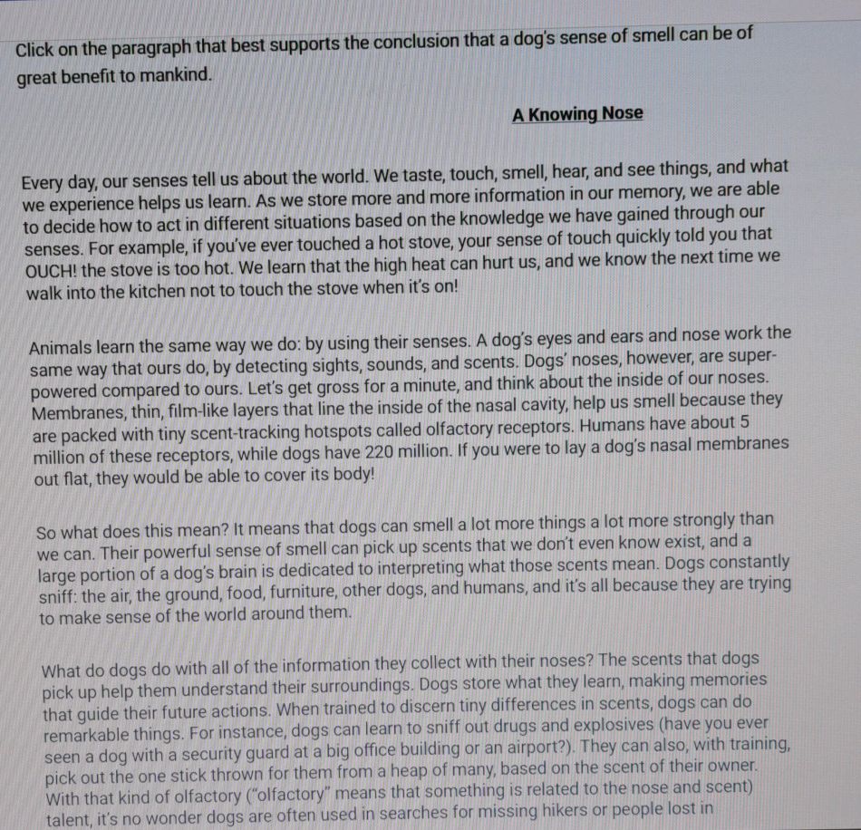 Click on the paragraph that best supports | StudyX