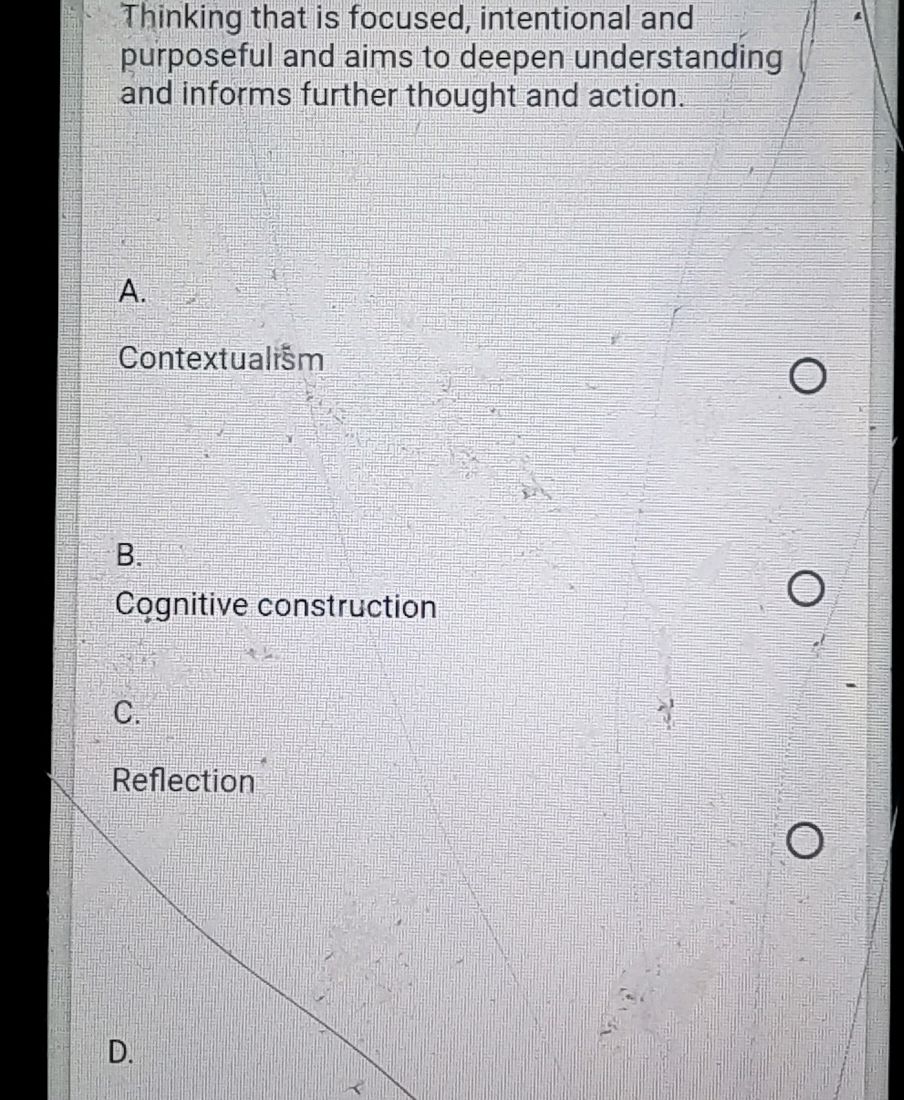 Thinking that is focused, intentional and | StudyX