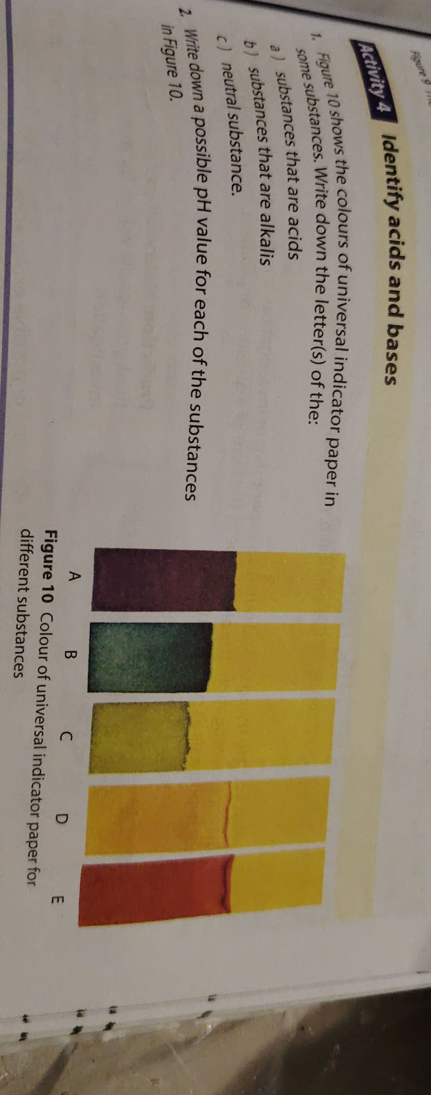 1. Figure 10 shows the colours of universal | StudyX