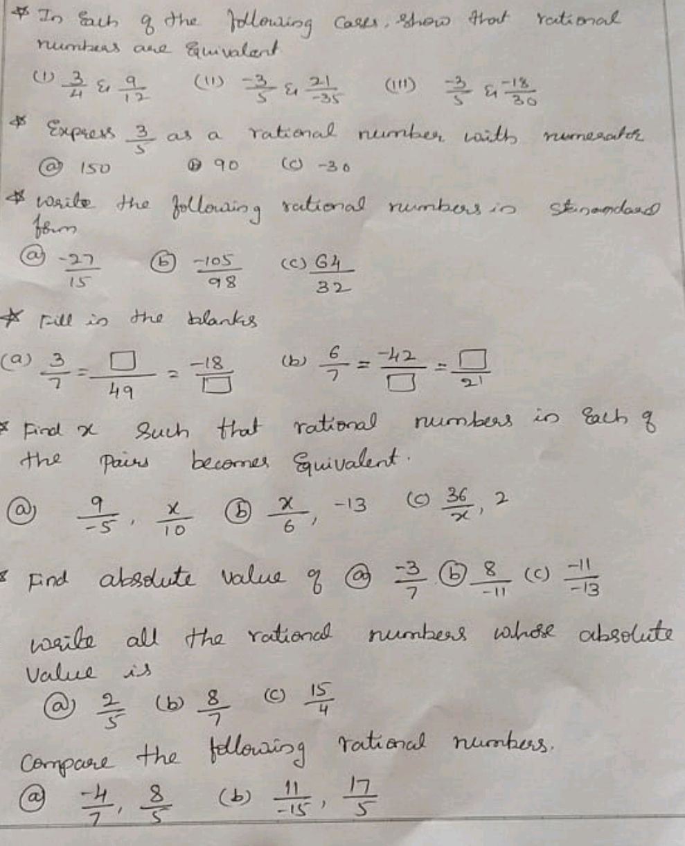 In each of the following cases, show that | StudyX