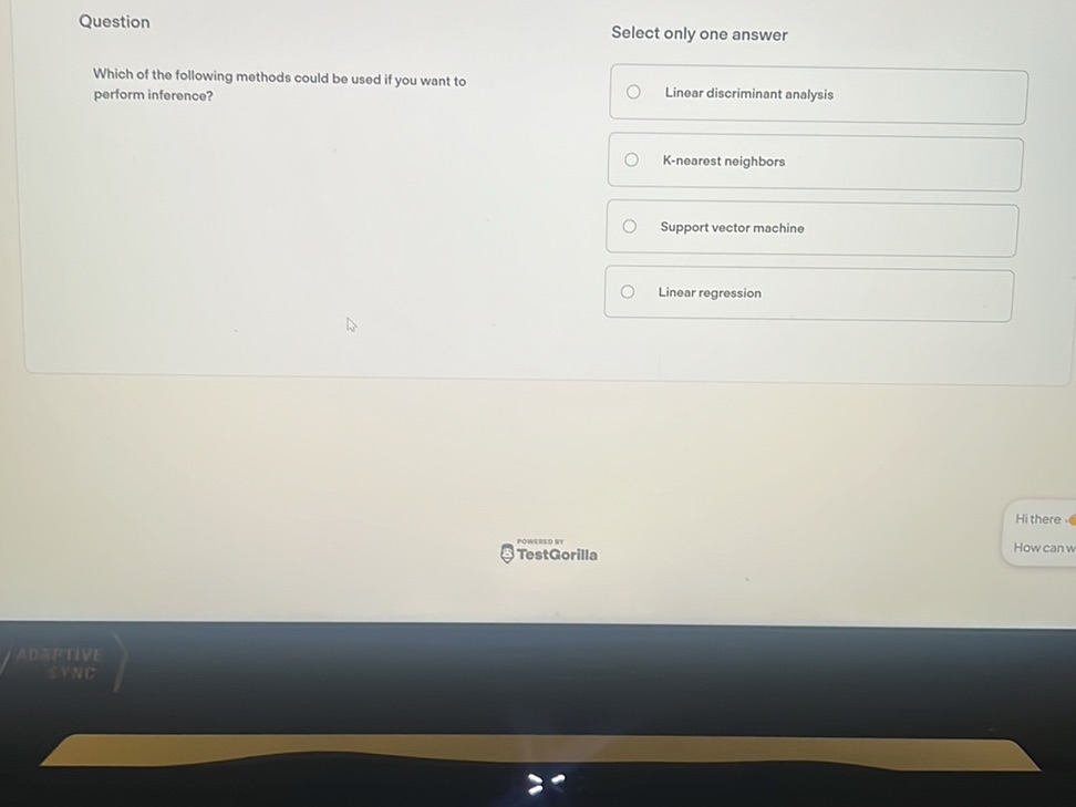 Which of the following methods could be used | StudyX