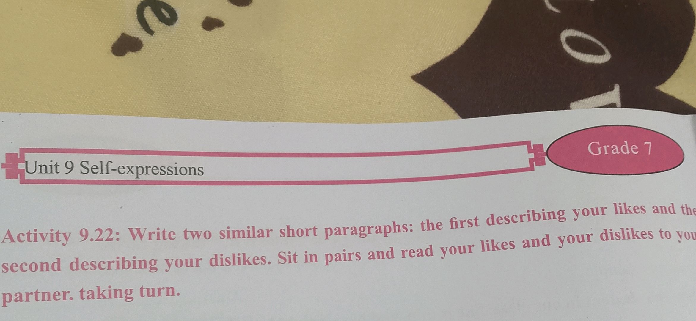 Activity 9.22: Write two similar short