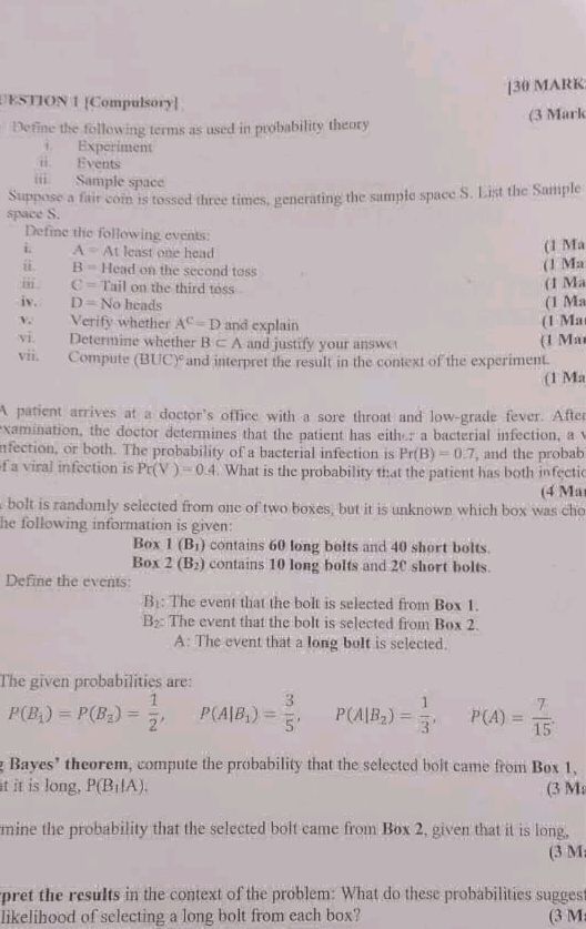 Define the following terms as used in | StudyX