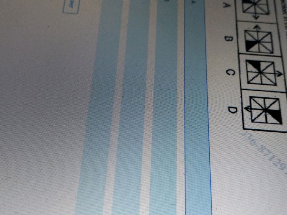 A visual pattern recognition question with | StudyX