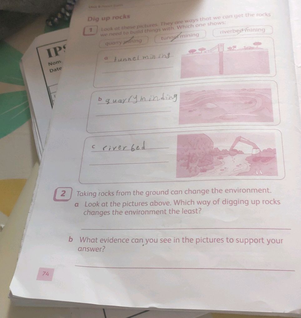 1 Look at these pictures. They are ways that | StudyX