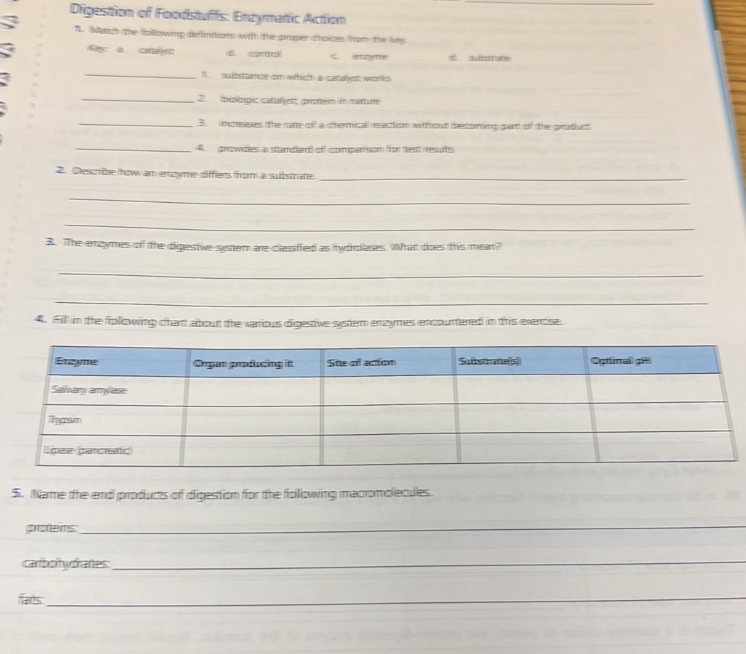 1. Match the following definitions with the | StudyX
