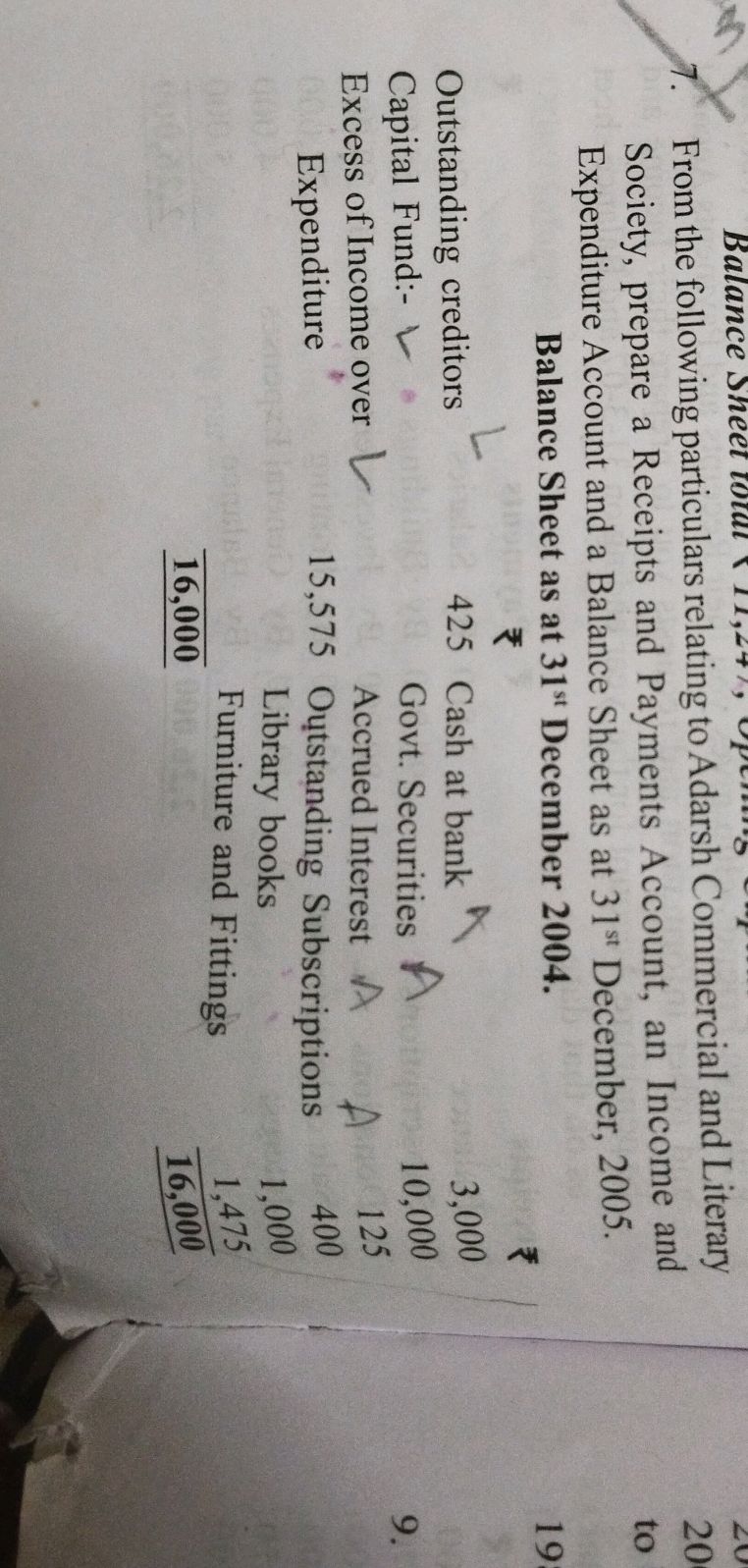 From the following particulars relating to | StudyX