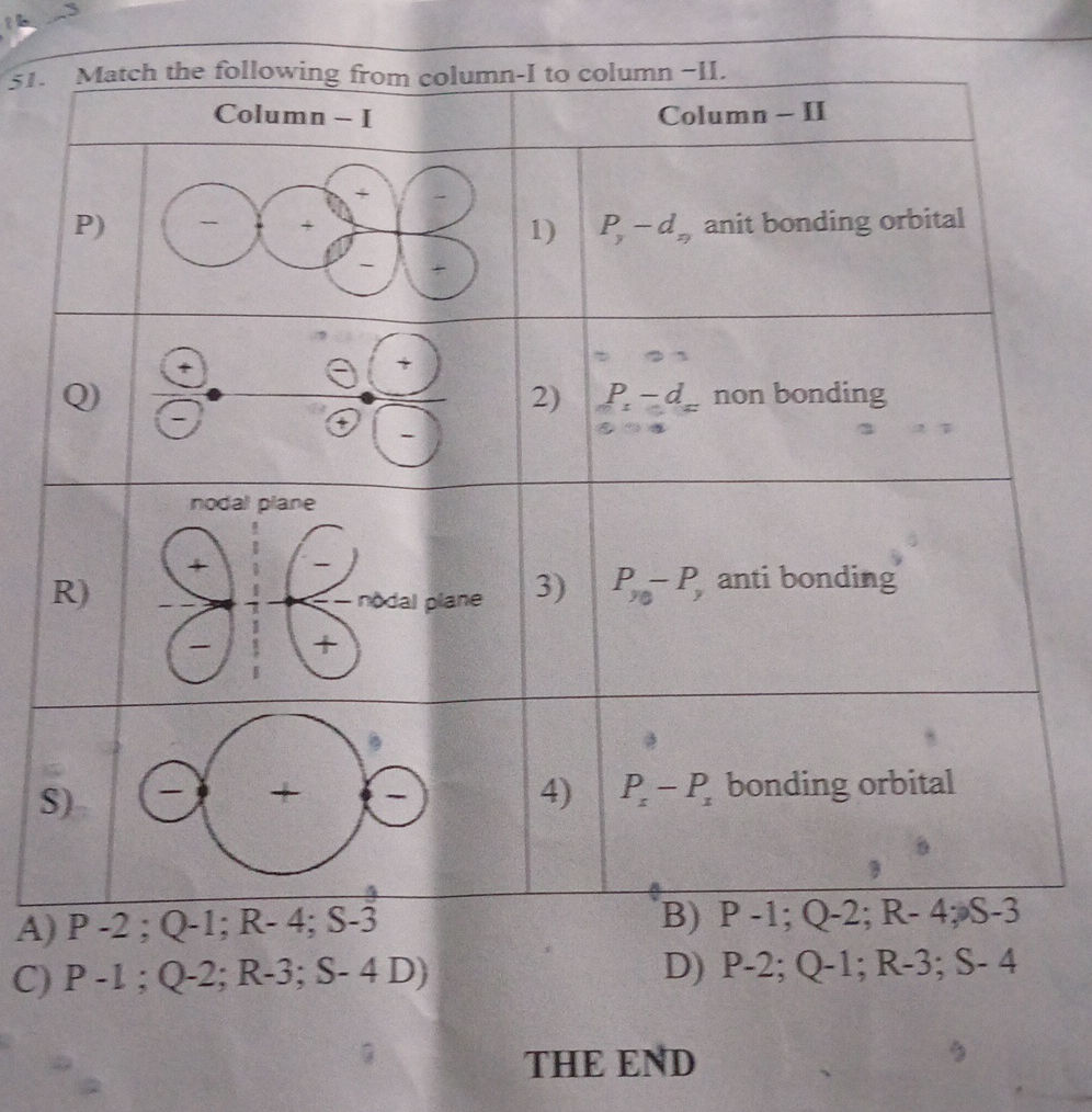 Match the following from column-I to column | StudyX