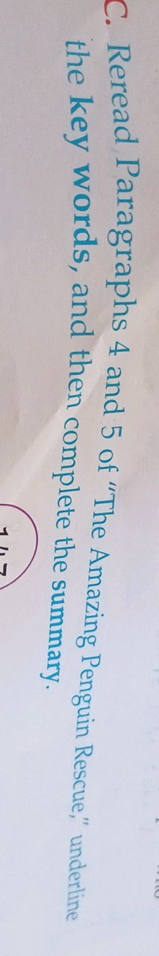 C. Reread Paragraphs 4 and 5 of "The Amazing | StudyX