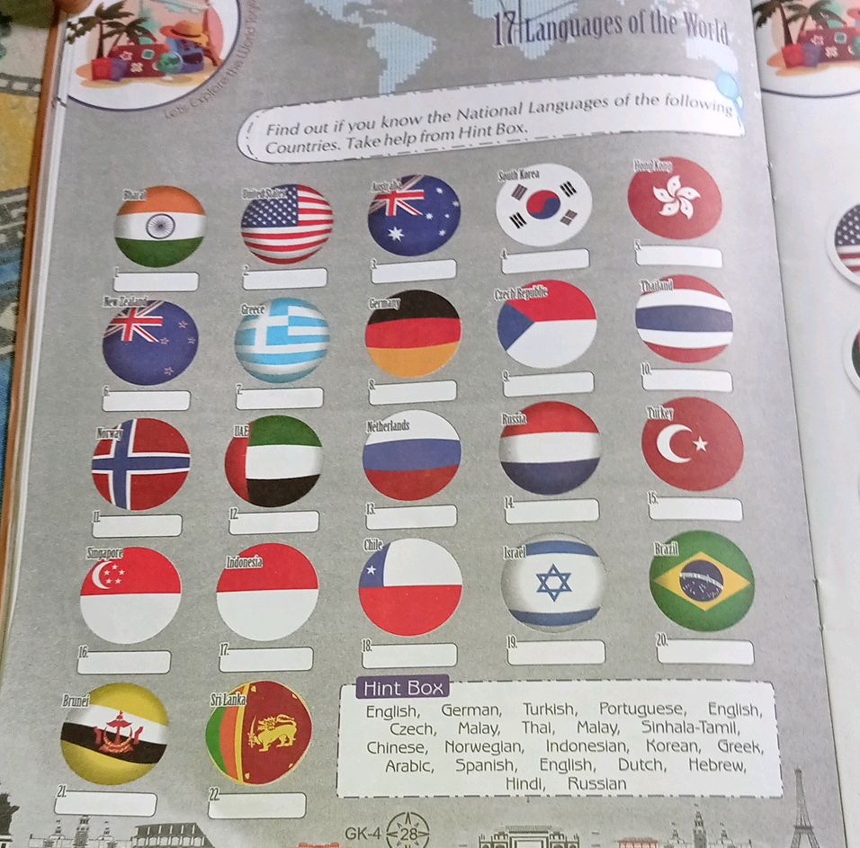 Find out if you know the National Languages | StudyX