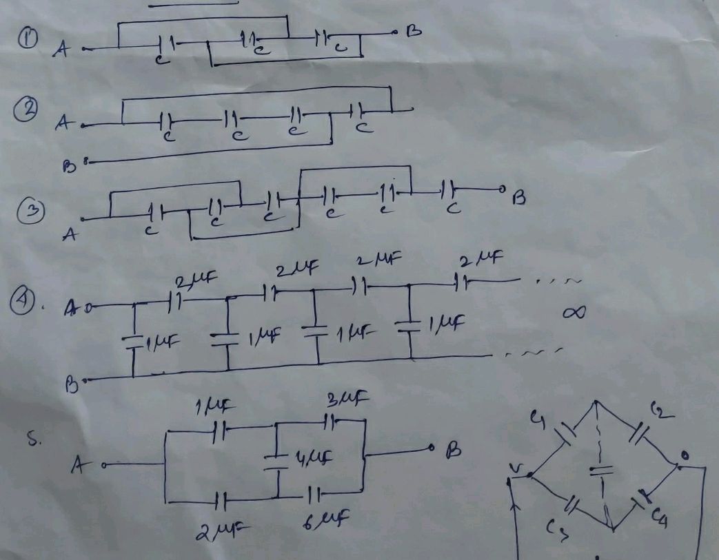 The image contains several circuit diagrams | StudyX