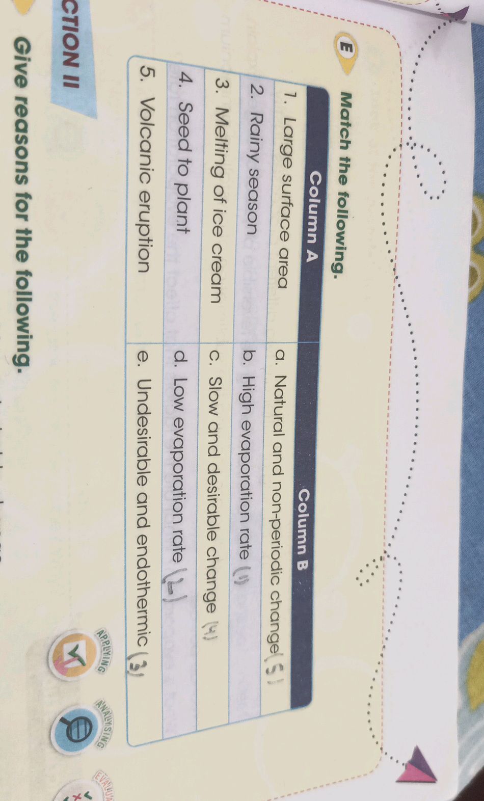 Match the following. | Column A | Column B | StudyX