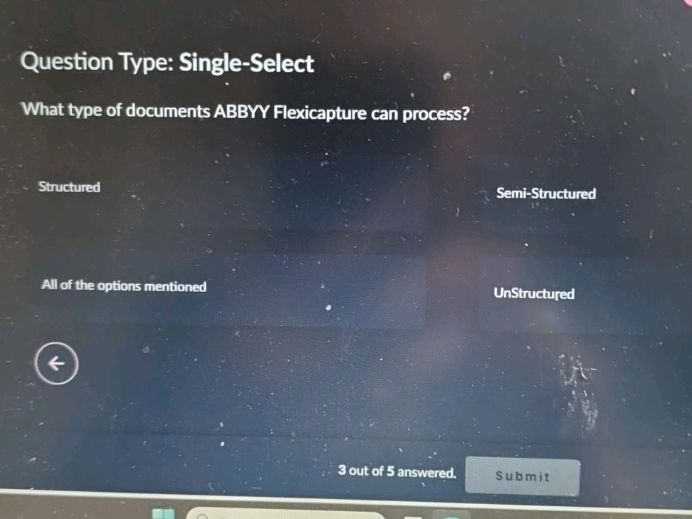 What type of documents ABBYY Flexicapture | StudyX