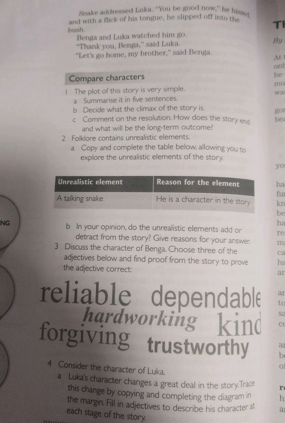 1. The plot of this story is very simple. a | StudyX