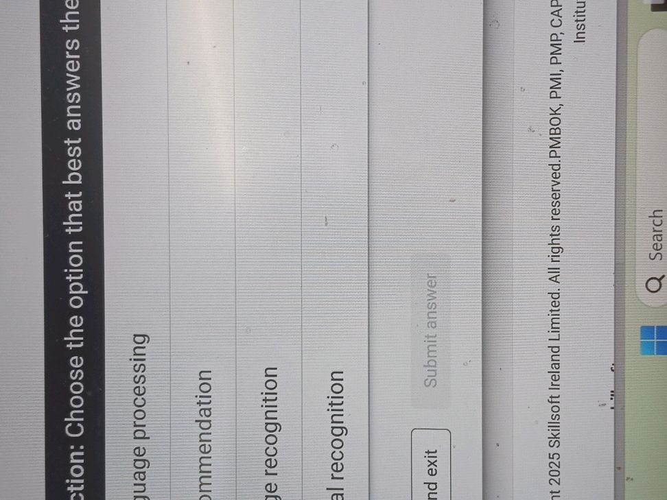 Choose the option that best answers the | StudyX