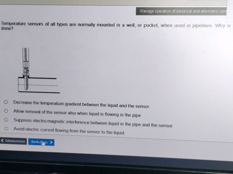 Temperature sensors of all types are | StudyX