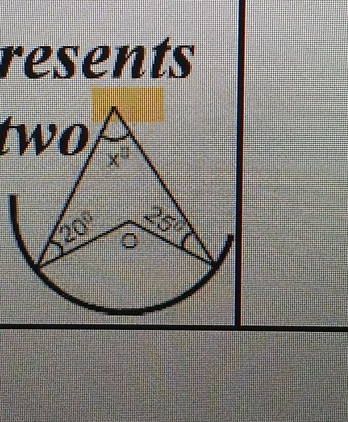 The image represents two angles. One angle | StudyX