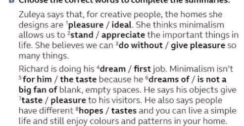 Choose the correct words to complete the | StudyX