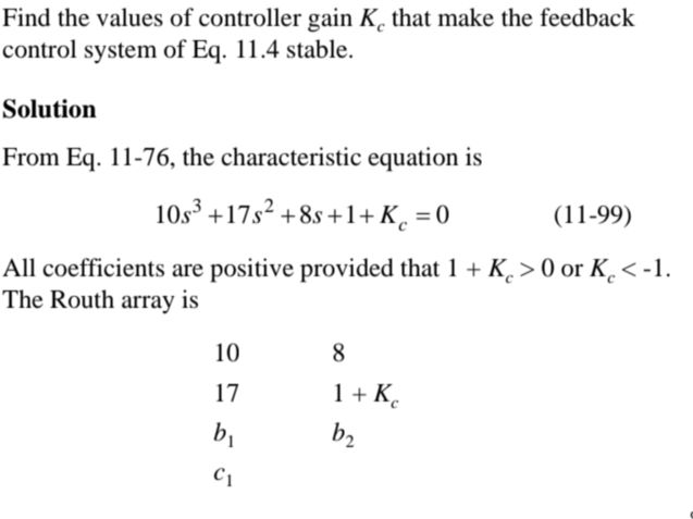 Find the values of controller gain $K_c$ | StudyX