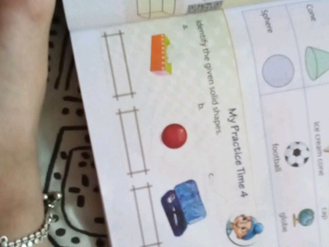 Identify the given solid shapes. a. b. c. | StudyX