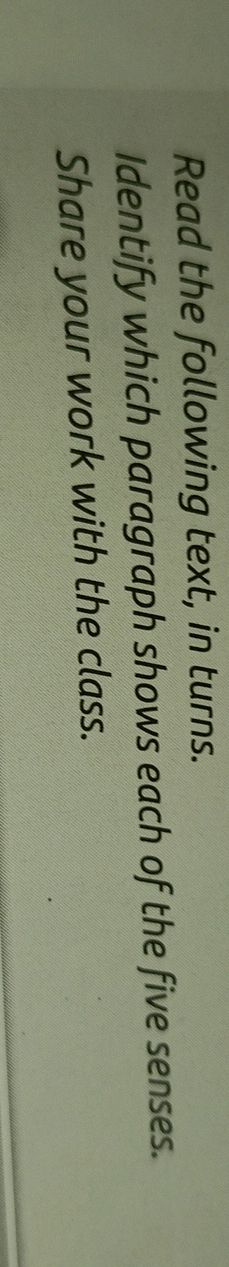 Read the following text, in turns. Identify | StudyX