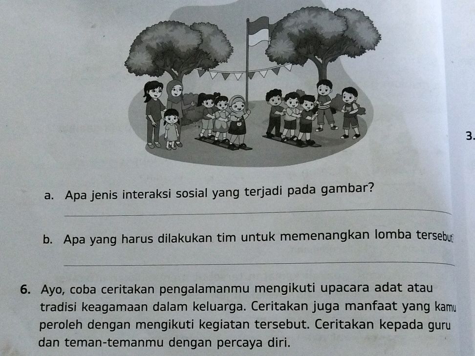 a. Apa jenis interaksi sosial yang terjadi | StudyX