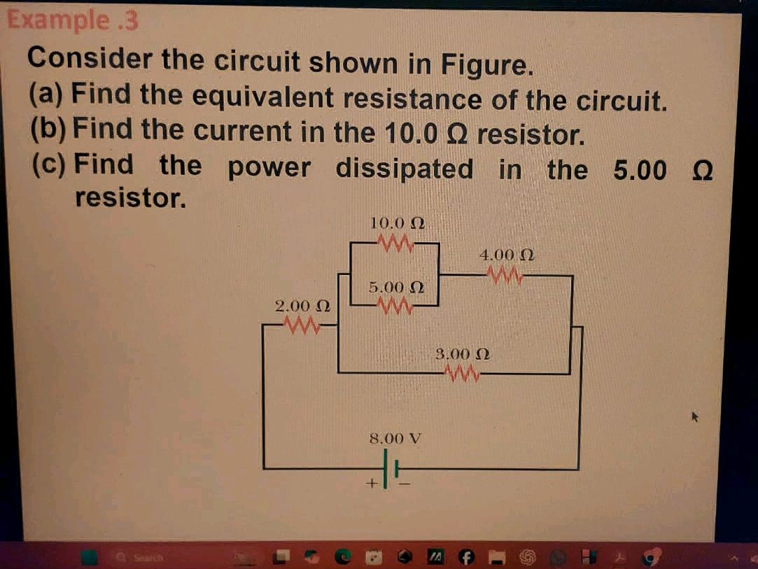 Consider the circuit shown in Figure. (a) | StudyX