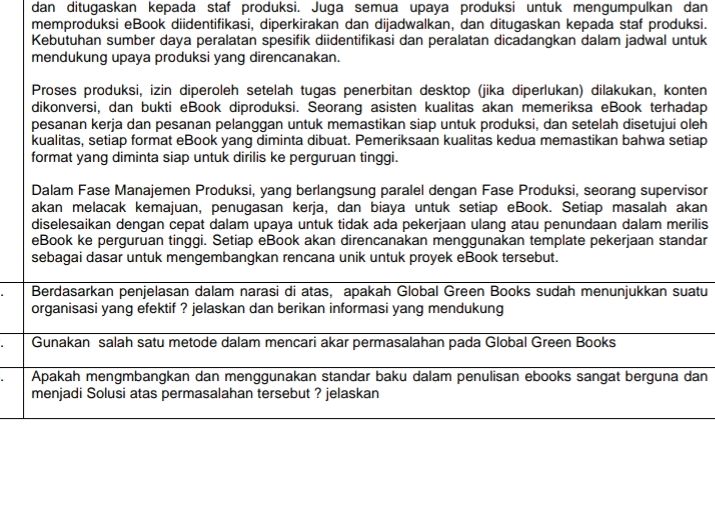 1. Berdasarkan penjelasan dalam narasi di | StudyX