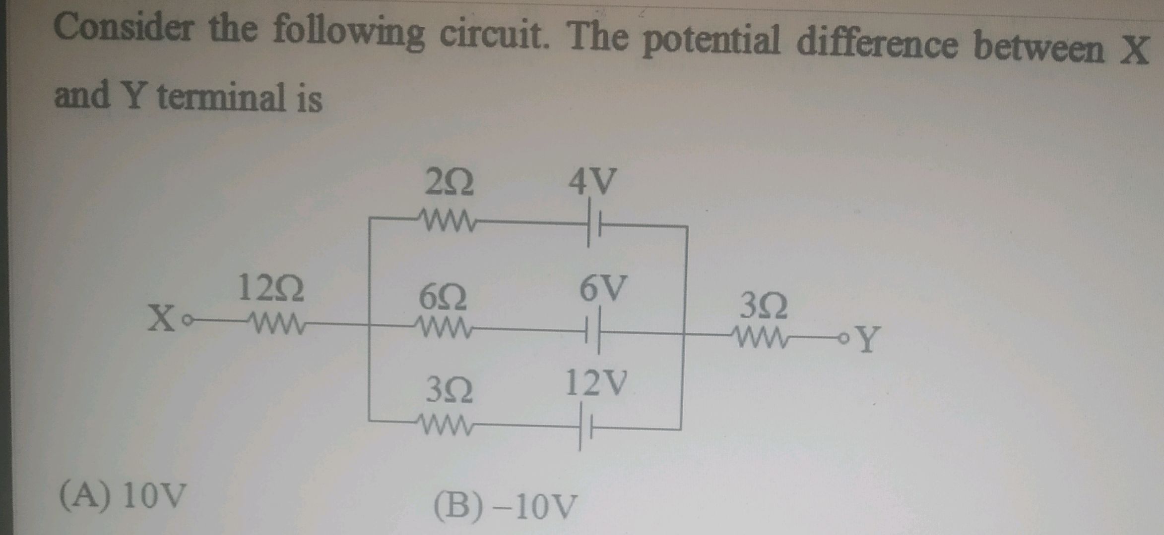 Consider the following circuit. The | StudyX