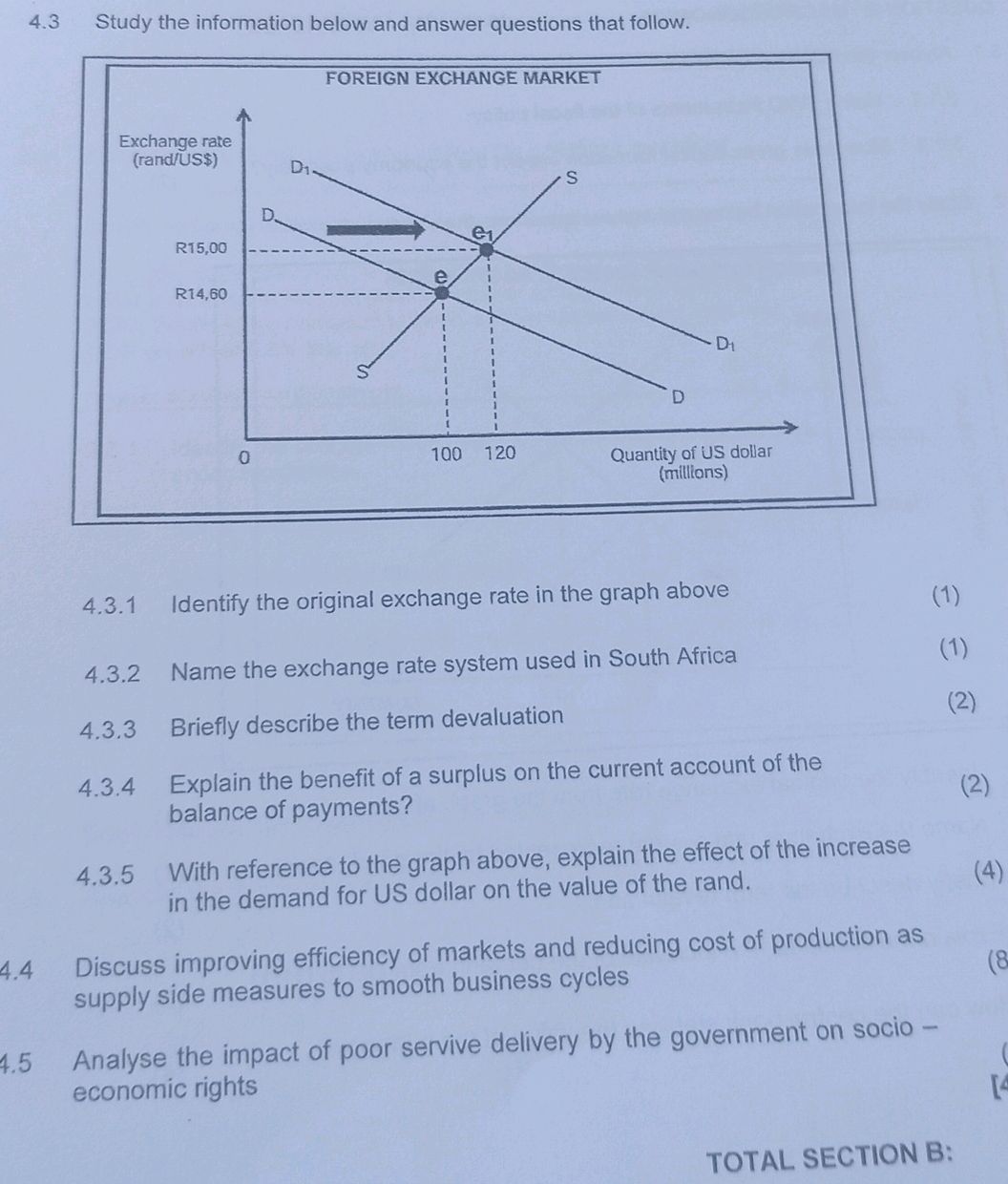 4.3 Study the information below and answer | StudyX