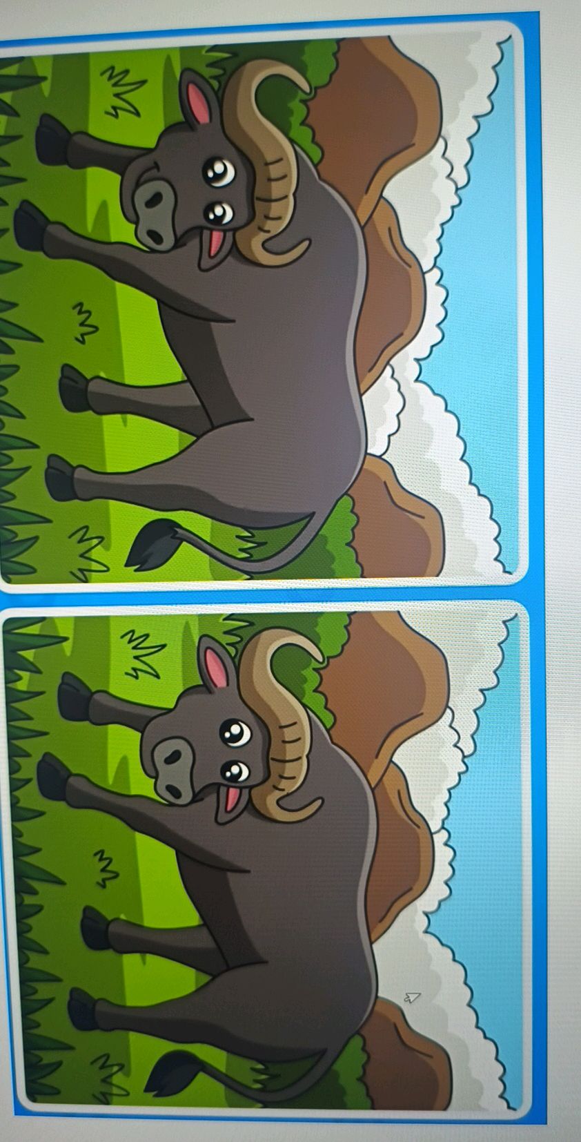 The image presents a "spot the difference" | StudyX