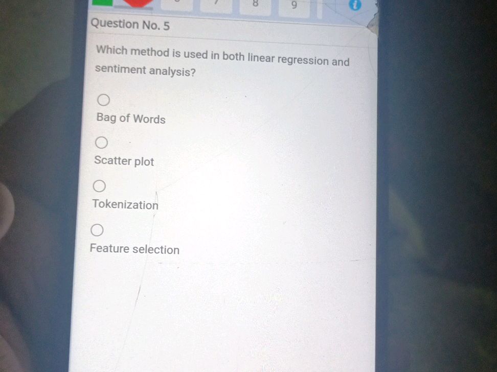 Question No. 5 Which method is used in both | StudyX