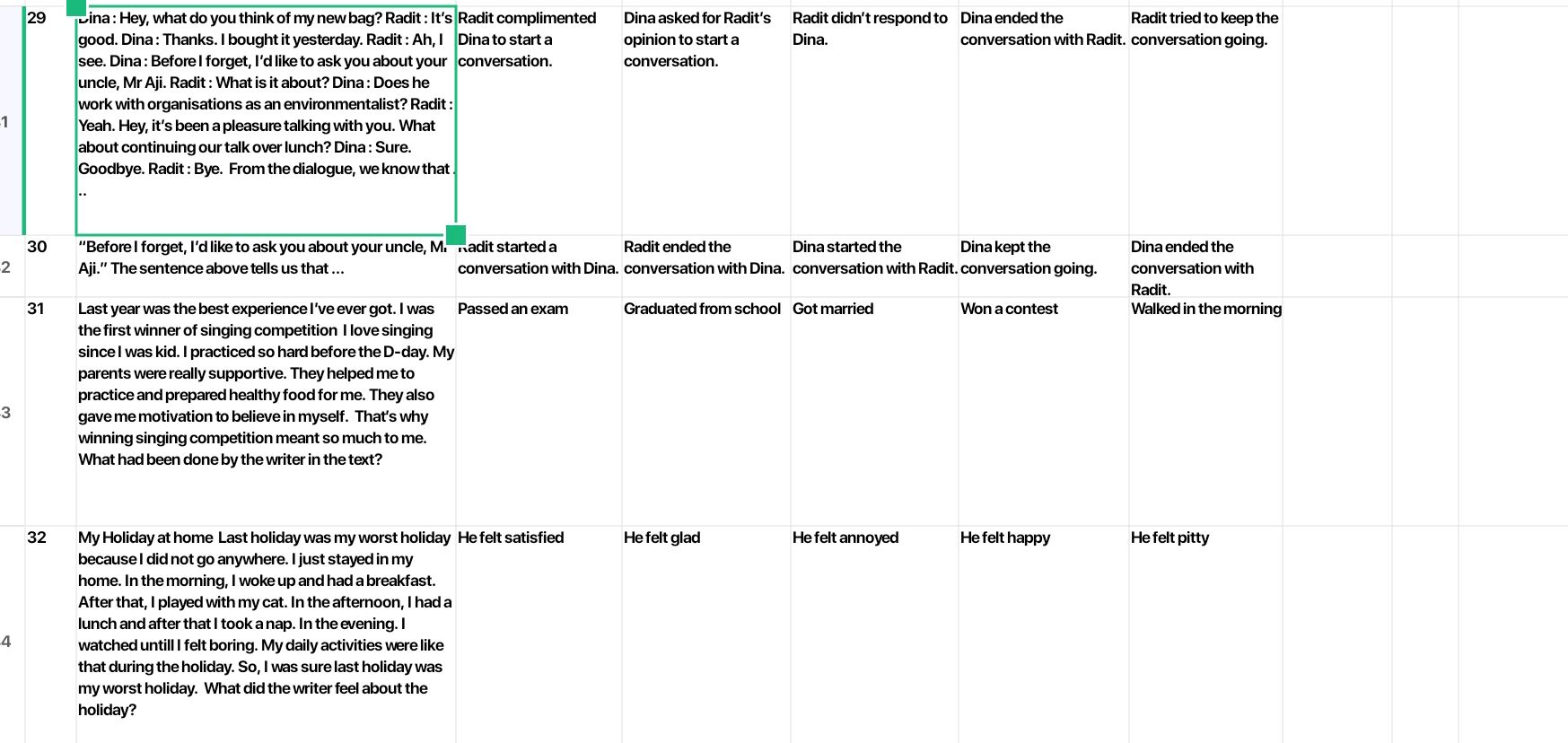29 Dina: Hey, what do you think of my new | StudyX