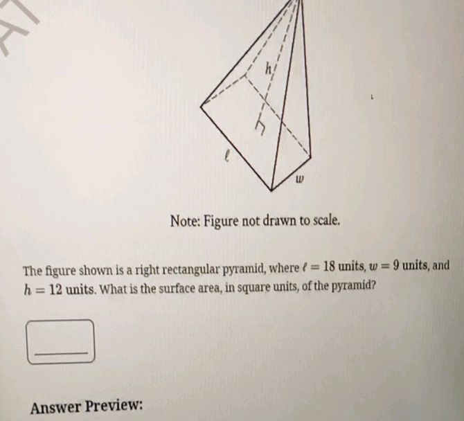 The figure shown is a right rectangular | StudyX