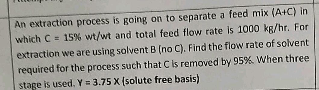 An extraction process is going on to | StudyX