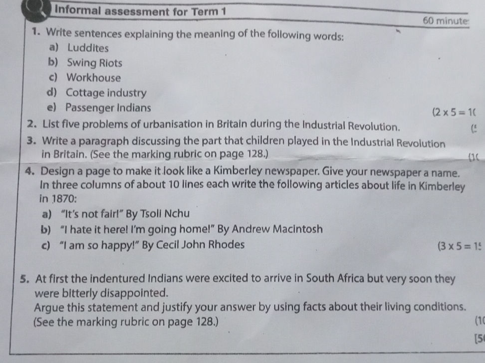 1. Write sentences explaining the meaning of | StudyX