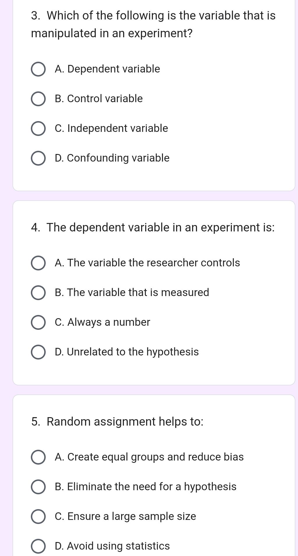 3. Which of the following is the variable | StudyX
