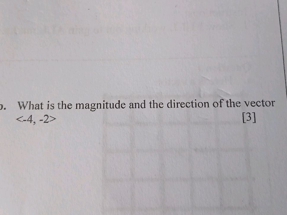 What is the magnitude and the direction of | StudyX