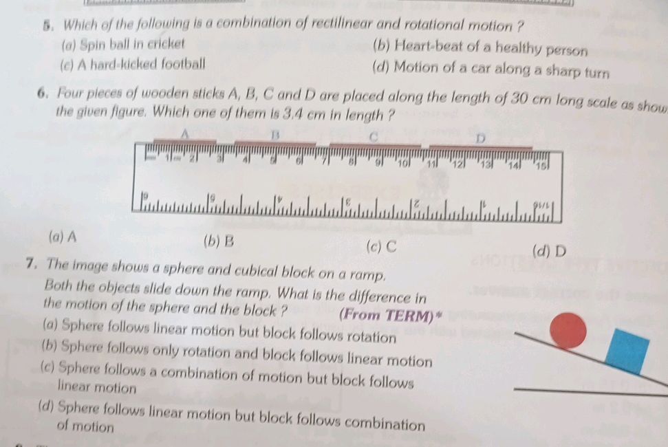 5. Which of the following is a combination | StudyX