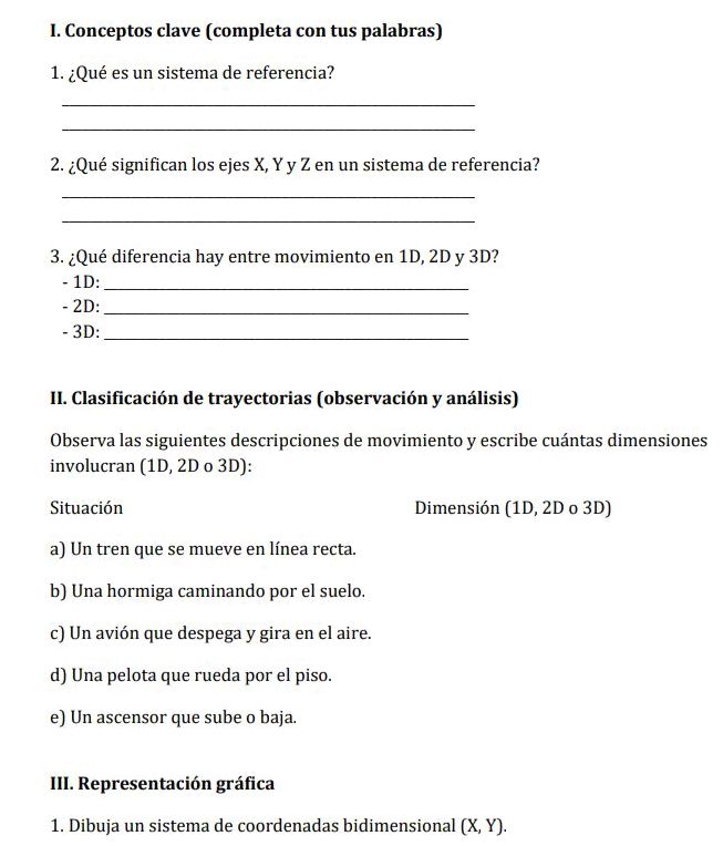 I. Conceptos clave (completa con tus | StudyX