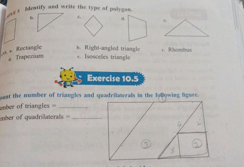 Identify and write the type of polygon. a. | StudyX