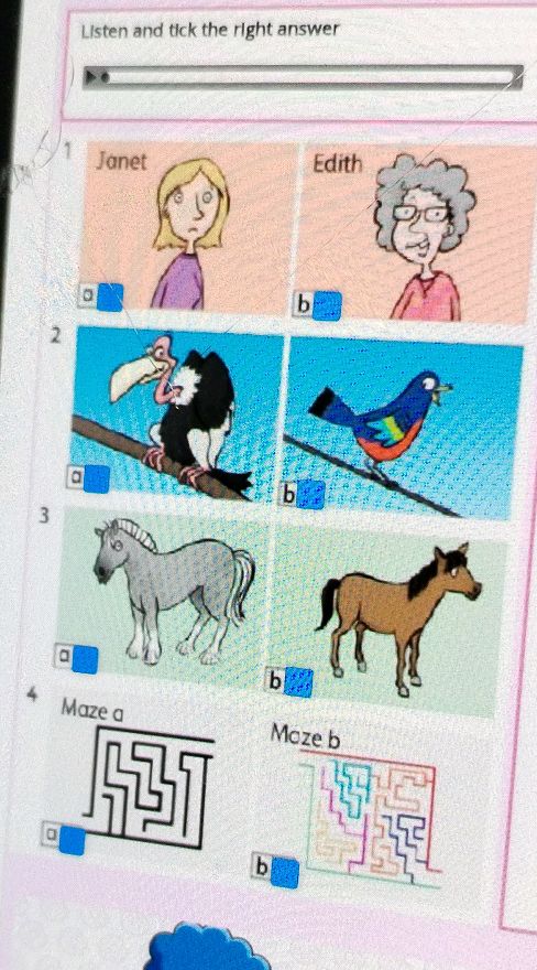 Listen and tick the right answer 1 Janet | StudyX