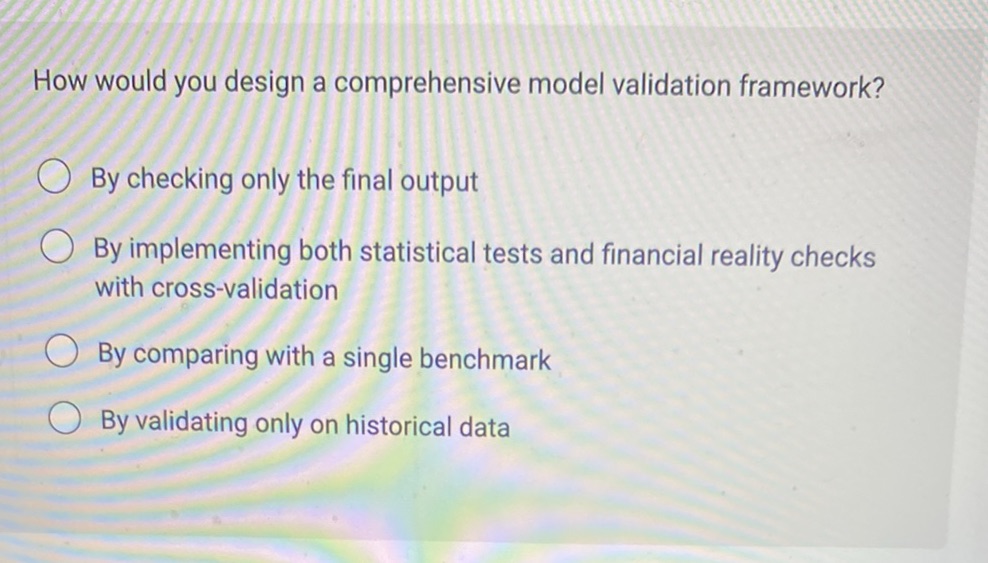 How would you design a comprehensive model | StudyX
