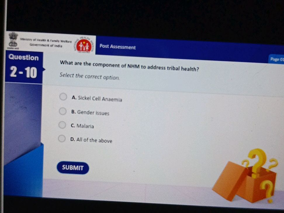 What are the component of NHM to address | StudyX