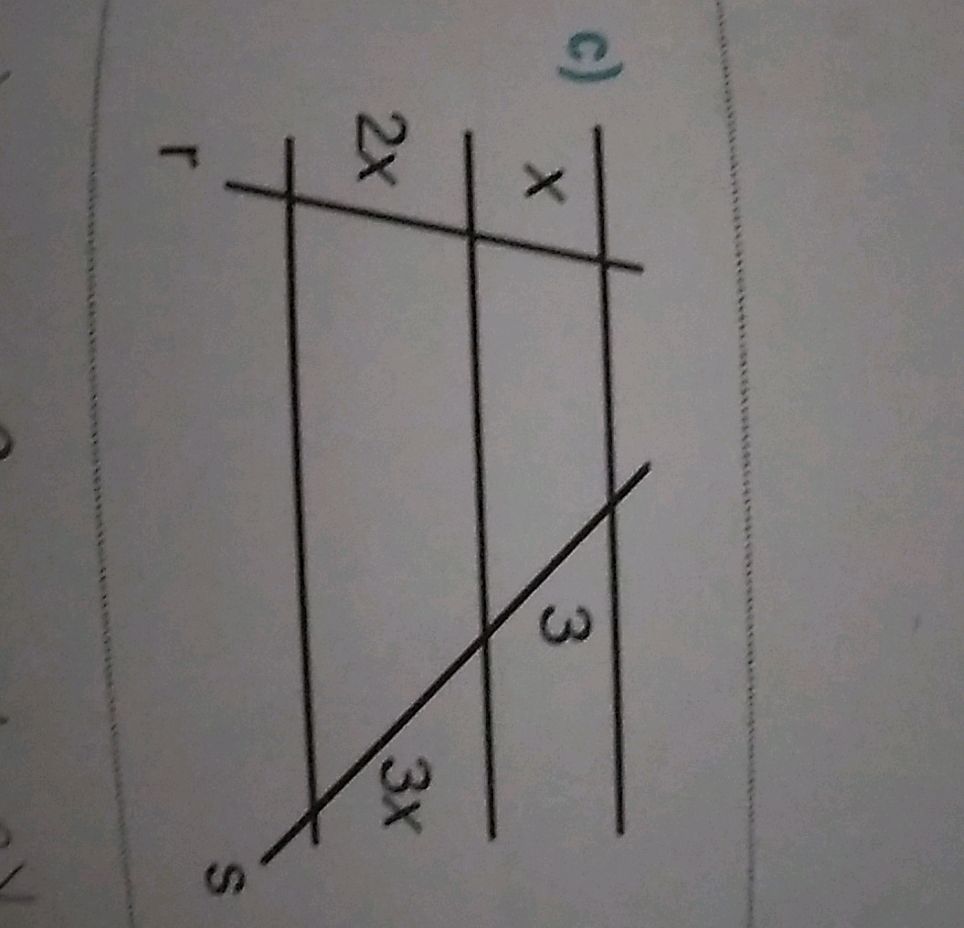 c) The image contains a diagram with lines | StudyX