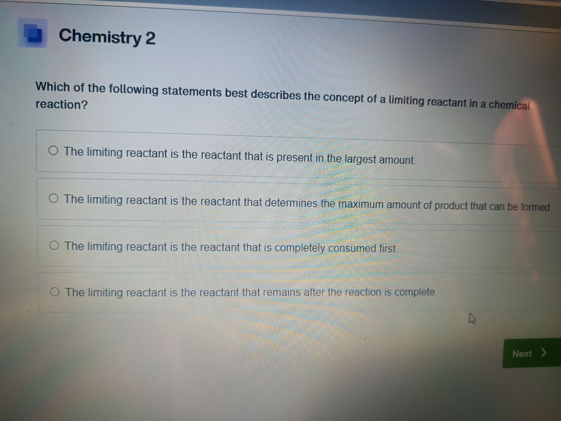 Which of the following statements best | StudyX