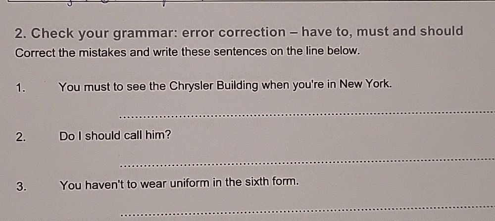 2. Check your grammar: error correction – | StudyX