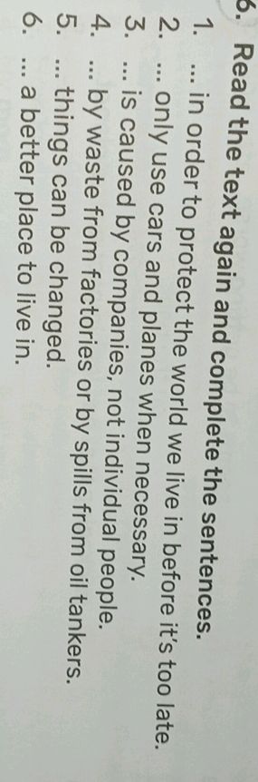 Read the text again and complete the | StudyX