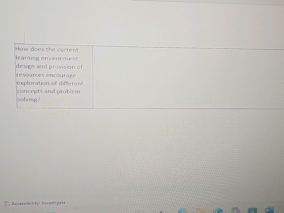 How does the current learning environment | StudyX