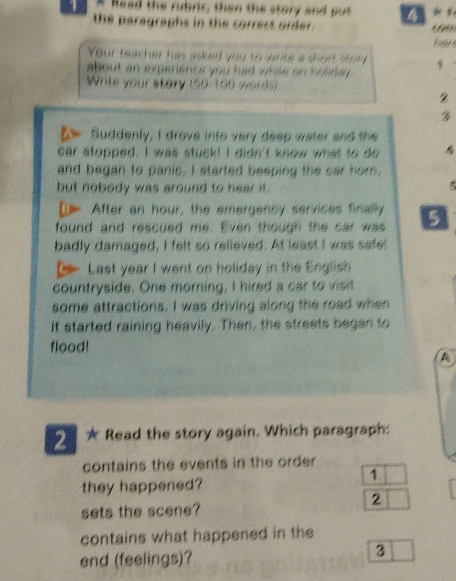 Read the story again. Which paragraph: | StudyX